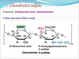 Glycosaminoglycans | PPTX