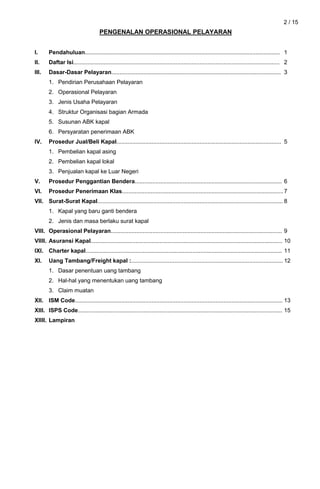 Gaguk suhardjito pengenalan operasional pelayaran najatim edisi 2016 | PDF