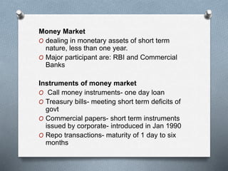 indian financial system | PPT