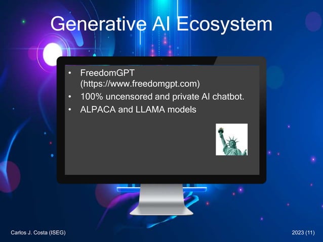 Generative AI | PPTX | Artificial Intelligence | Technology & Computing