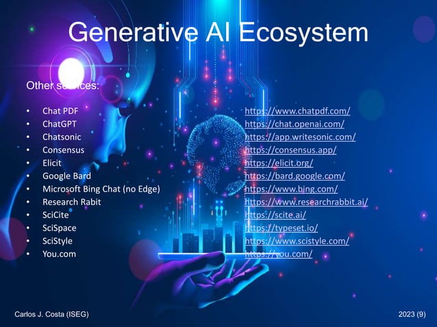 Generative AI | PPTX | Artificial Intelligence | Technology & Computing