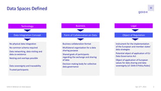 Evolution of Data Spaces | PDF