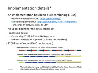 Simplemux: a generic multiplexing protocol | PPT