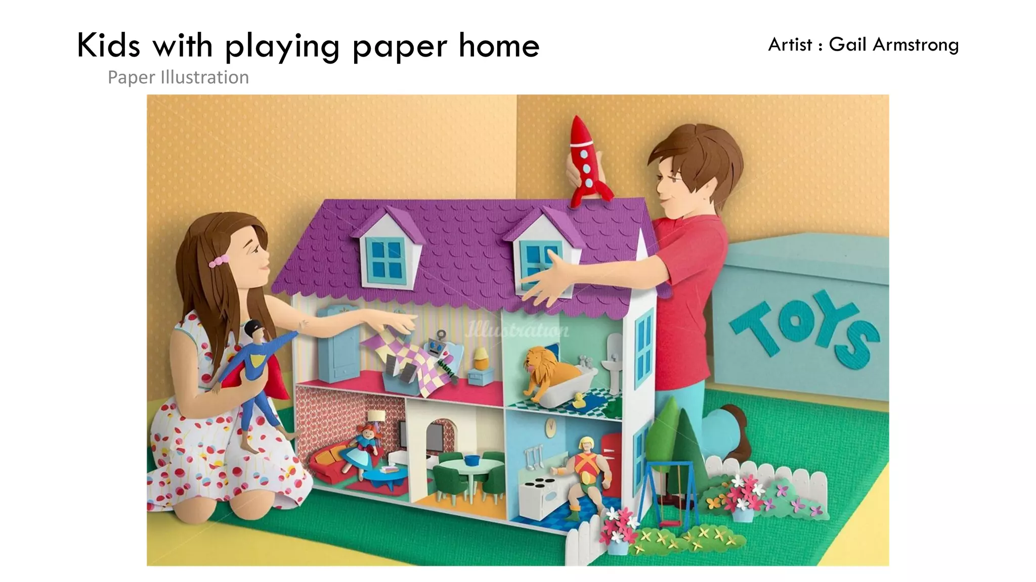 Gail Armstrong - Paper Sculpture Illustrator, London | PDF