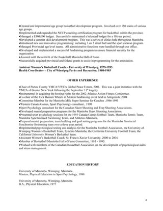 Gail Janice Kendall Current 1 Resume | DOC
