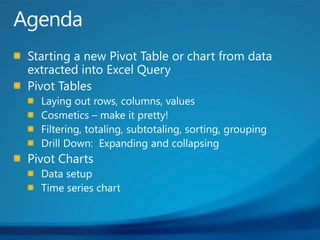 Expanding And Collapsing Grouping Columns And Rows Pivot
