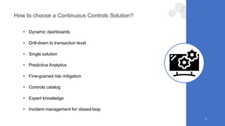 Gain business insight with Continuous Controls Monitoring | PDF