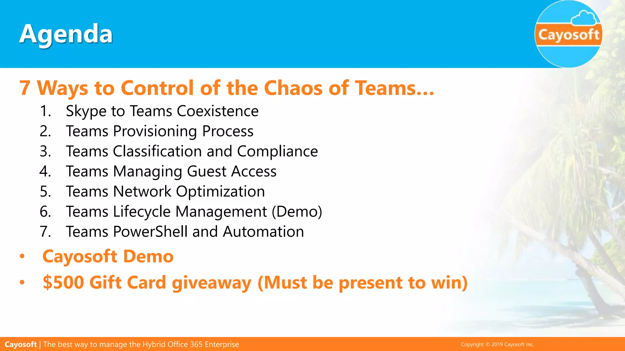 Gain Control of Microsoft Teams Chaos | PPTX