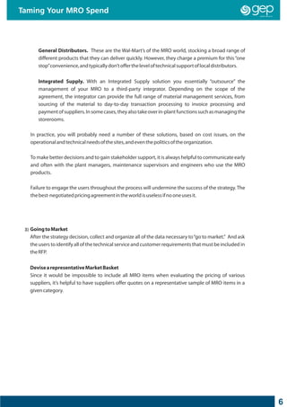 White Paper: Gain control over your complex MRO procurement | PDF ...