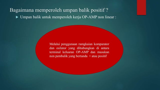 Gain dan OP-AMP lisfa | PPTX