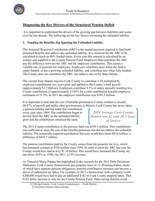 "Truth In Numbers" Report: Cook County Pension Fund | PDF