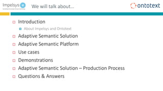 Gaining Advantage in e-Learning with Semantic Adaptive Technology | PPT