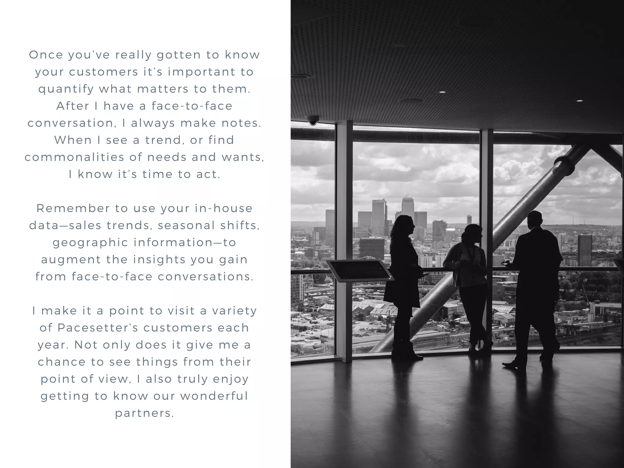 Gaining Customer Insight | PPT