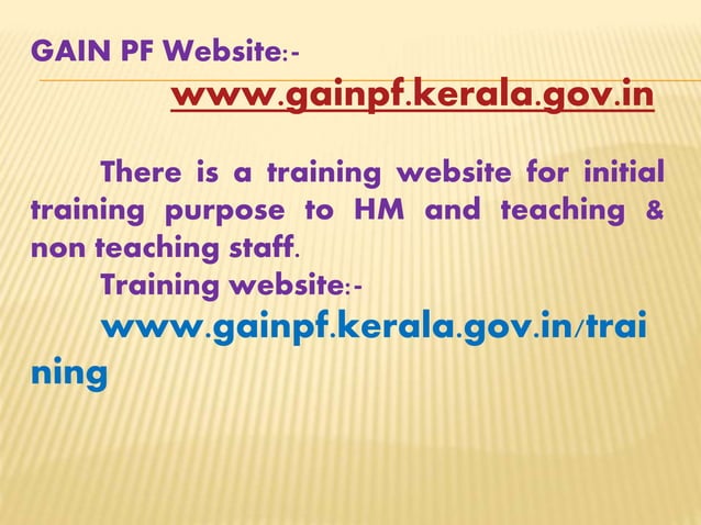 Gain pf ksgd ppt | PPT