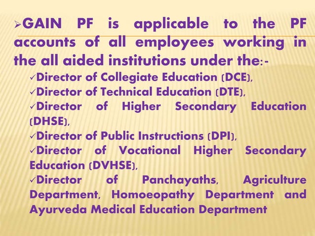 Gain pf ksgd ppt | PPT