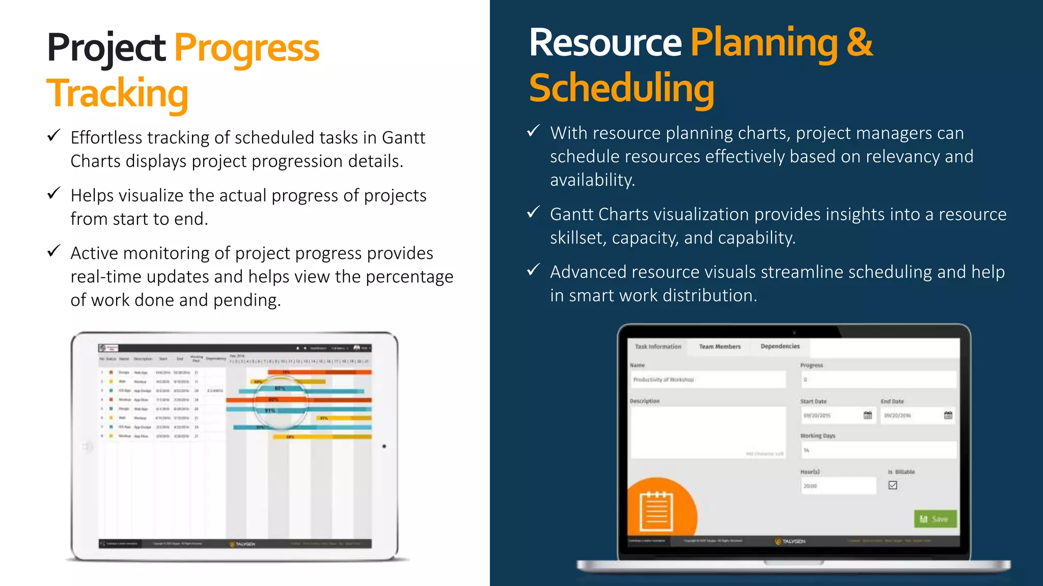 Gain Real-Time Visibility with Intuitive Gantt Charts | PPTX