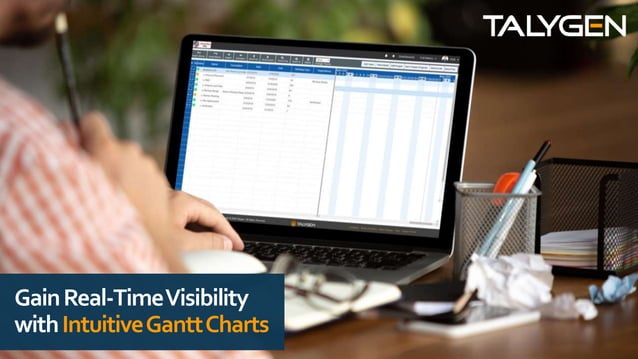 Gain Real-Time Visibility with Intuitive Gantt Charts | PPTX