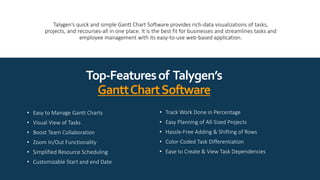 Gain Real-Time Visibility with Intuitive Gantt Charts | PPTX