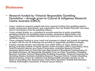 The role of culture in problem gambling treatment | PDF