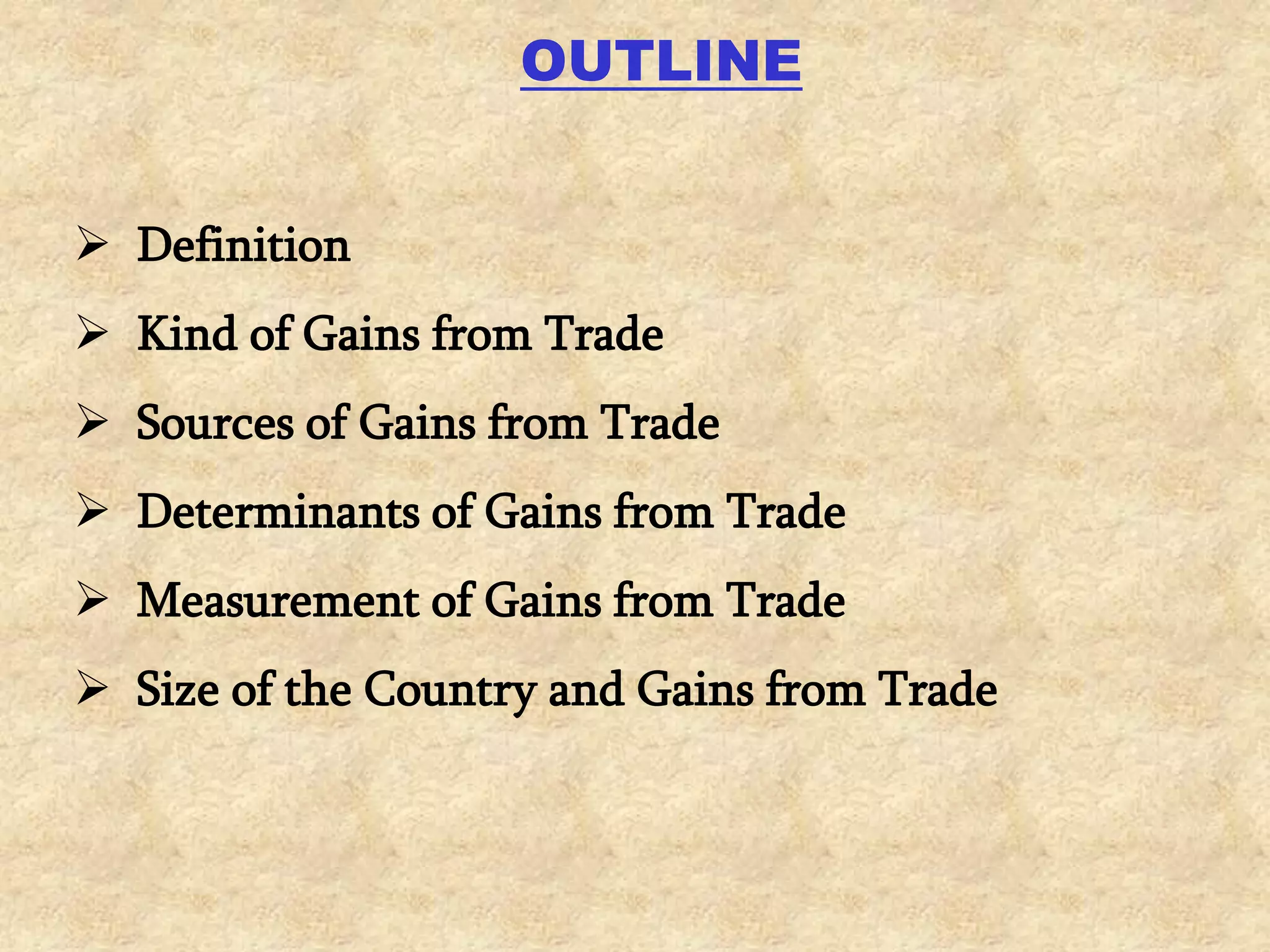 The Gains from International Trade | PPT