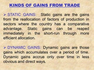 The Gains from International Trade | PPT