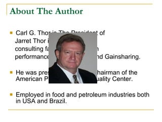 Gainsharing Carl G Thor | PPT