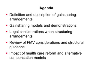 Gainsharing Arrangements | PPTX