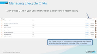 Customer Lifecycle CTA's | PDF