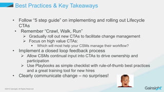 Customer Lifecycle CTA's | PDF | Business | Business and Finance