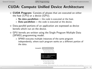 Parallel Computing: Perspectives for more efficient hydrological ...