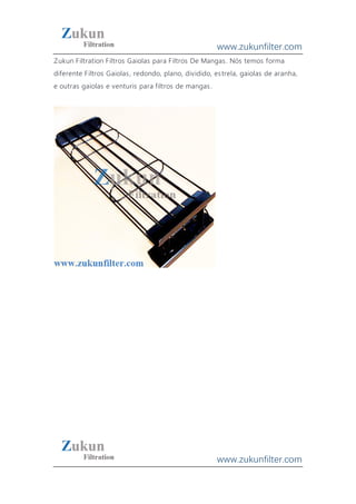 Zukun Filtration Gaiolas para filtrantes mangas | PDF