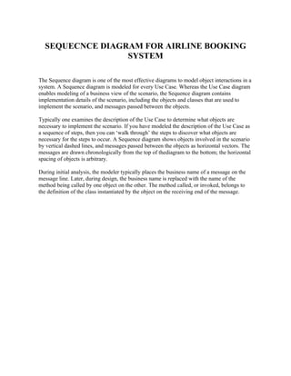 Project of Airline booking system | DOC