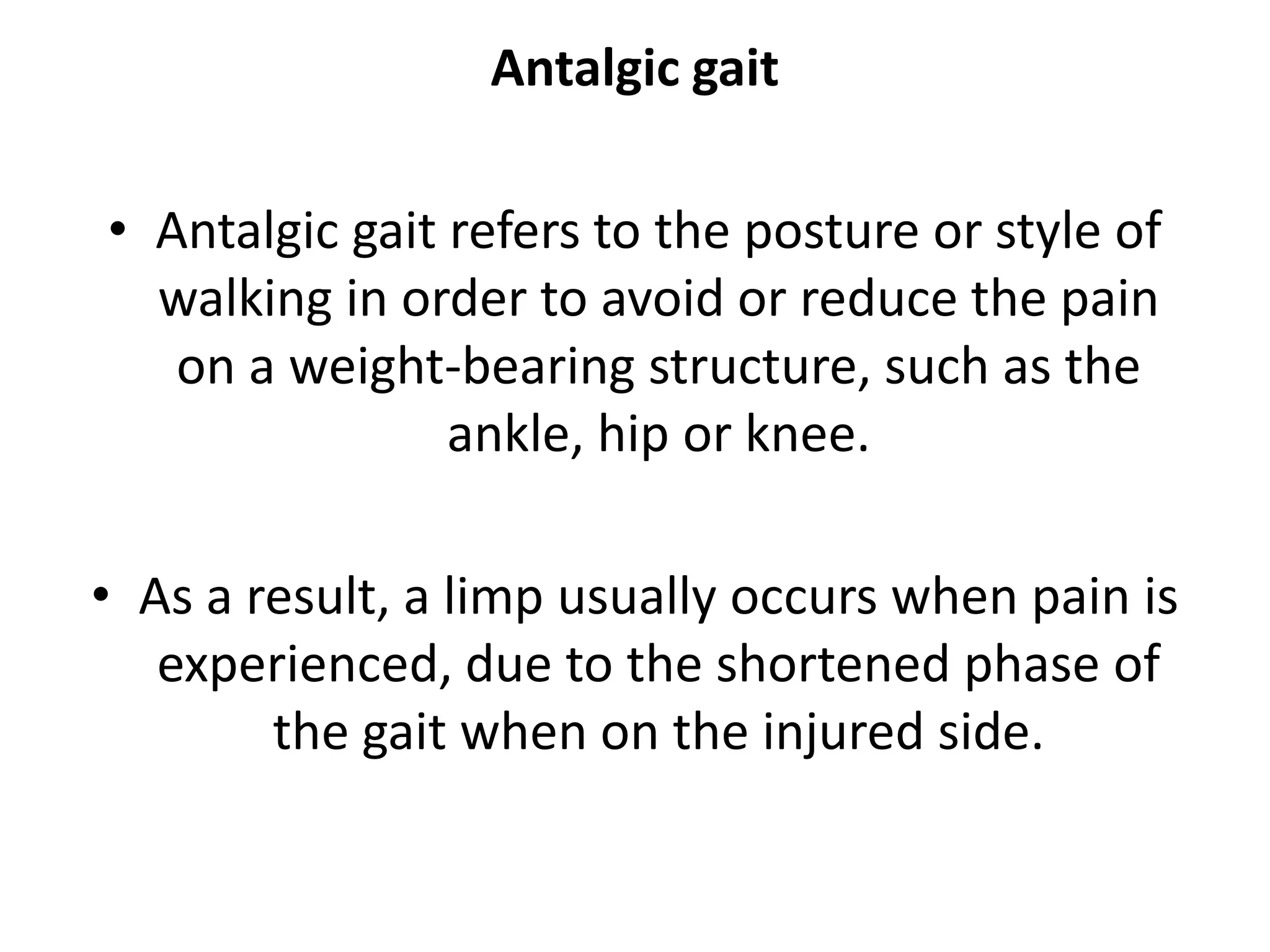 Biomechanics Gait Gait cycle types .pptx
