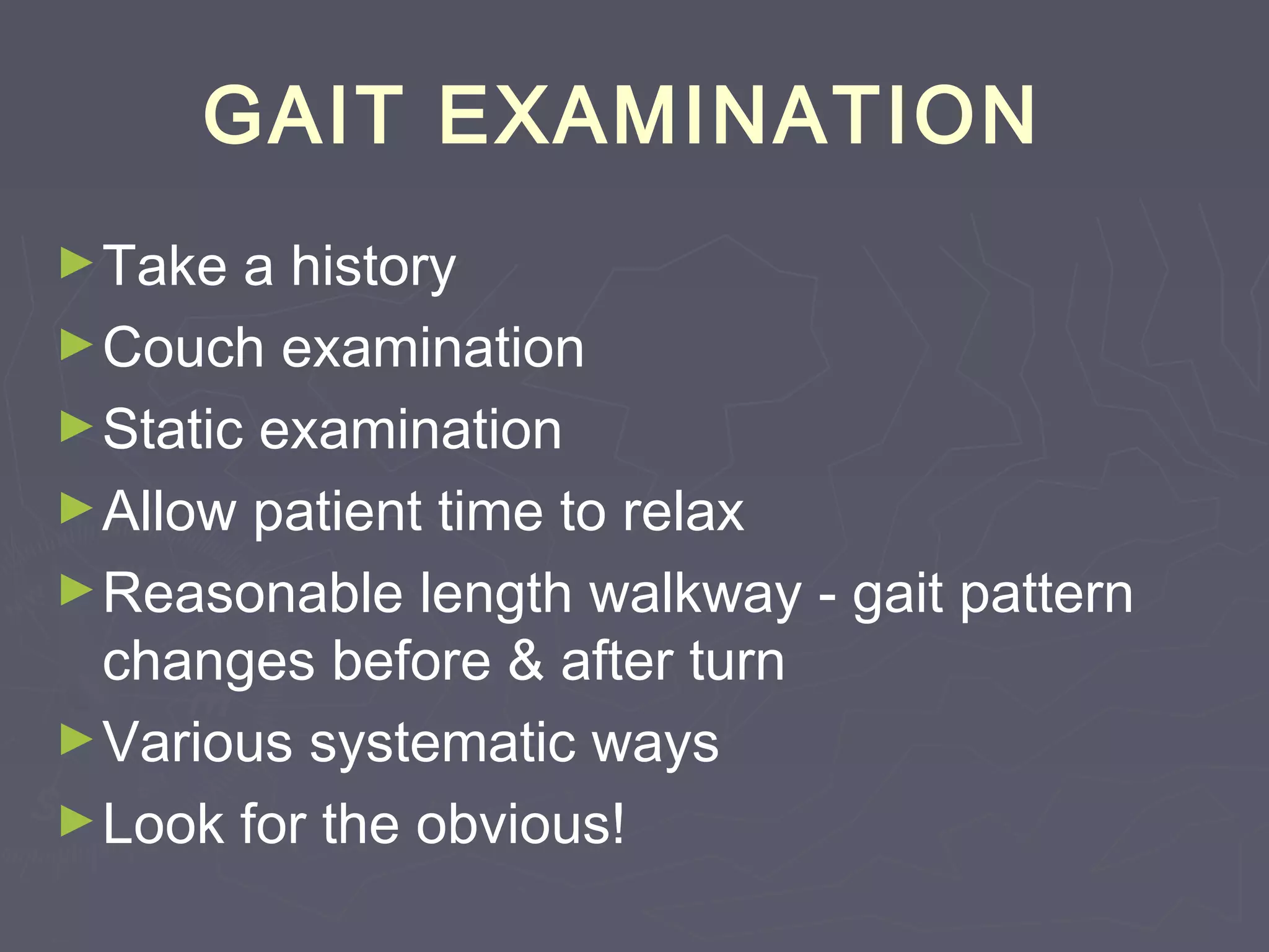 Gait | PPT