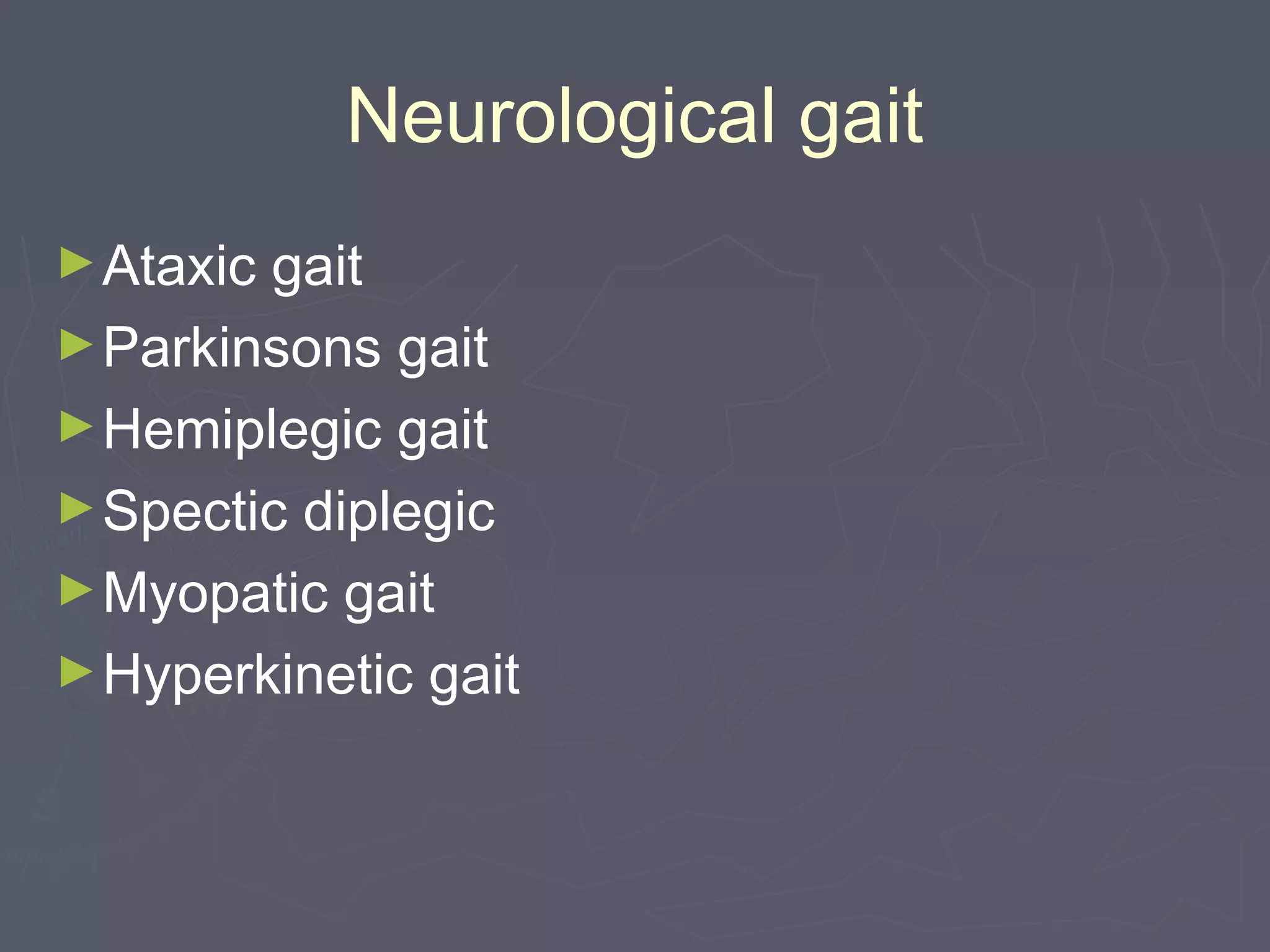 Gait | PPT