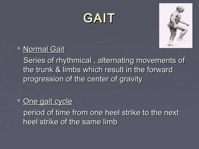 Gait | PPT