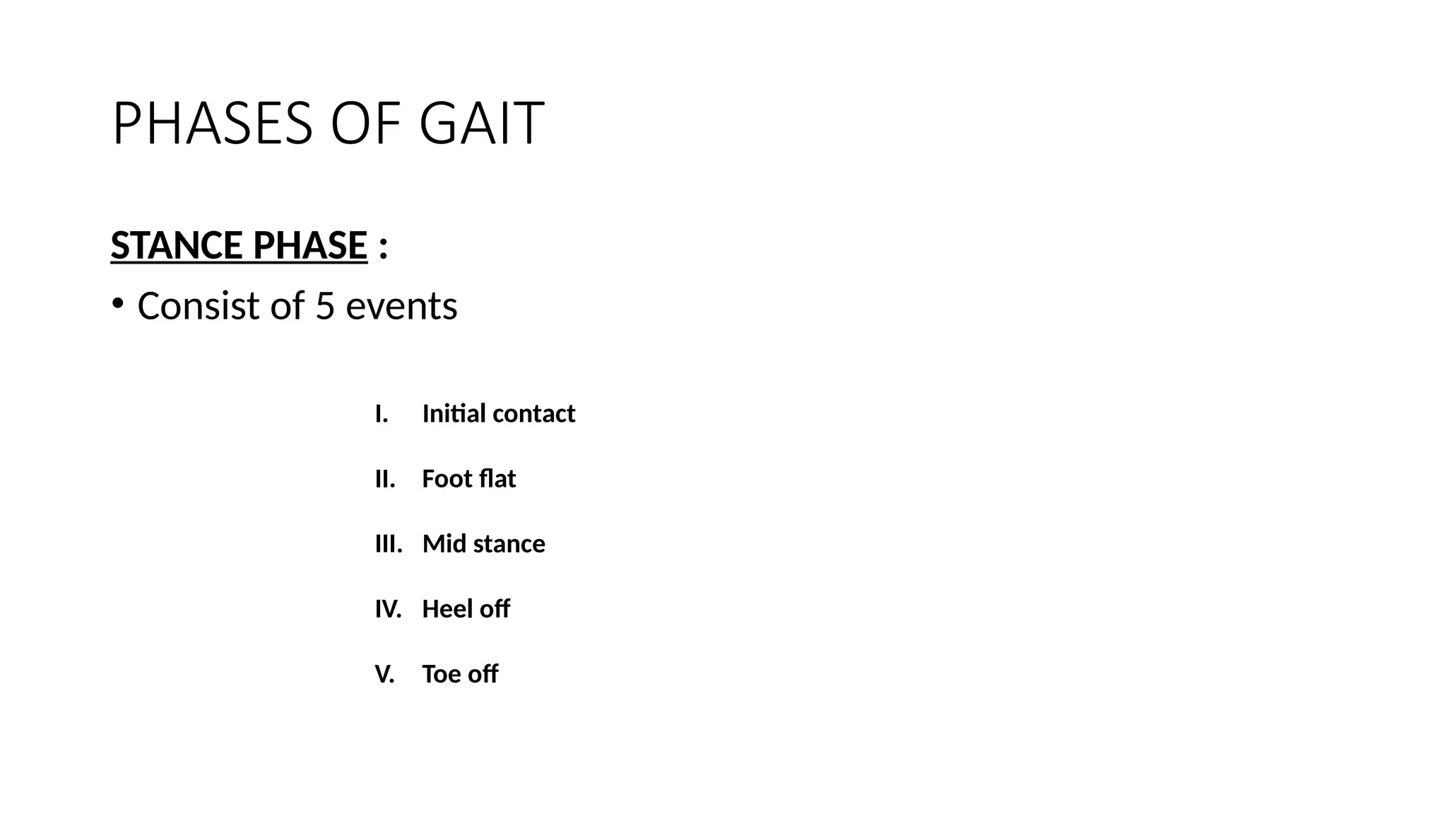 GAIT / GAIT CYCLE / PHASES OF GAIT / BIOMECHANICS | PPTX