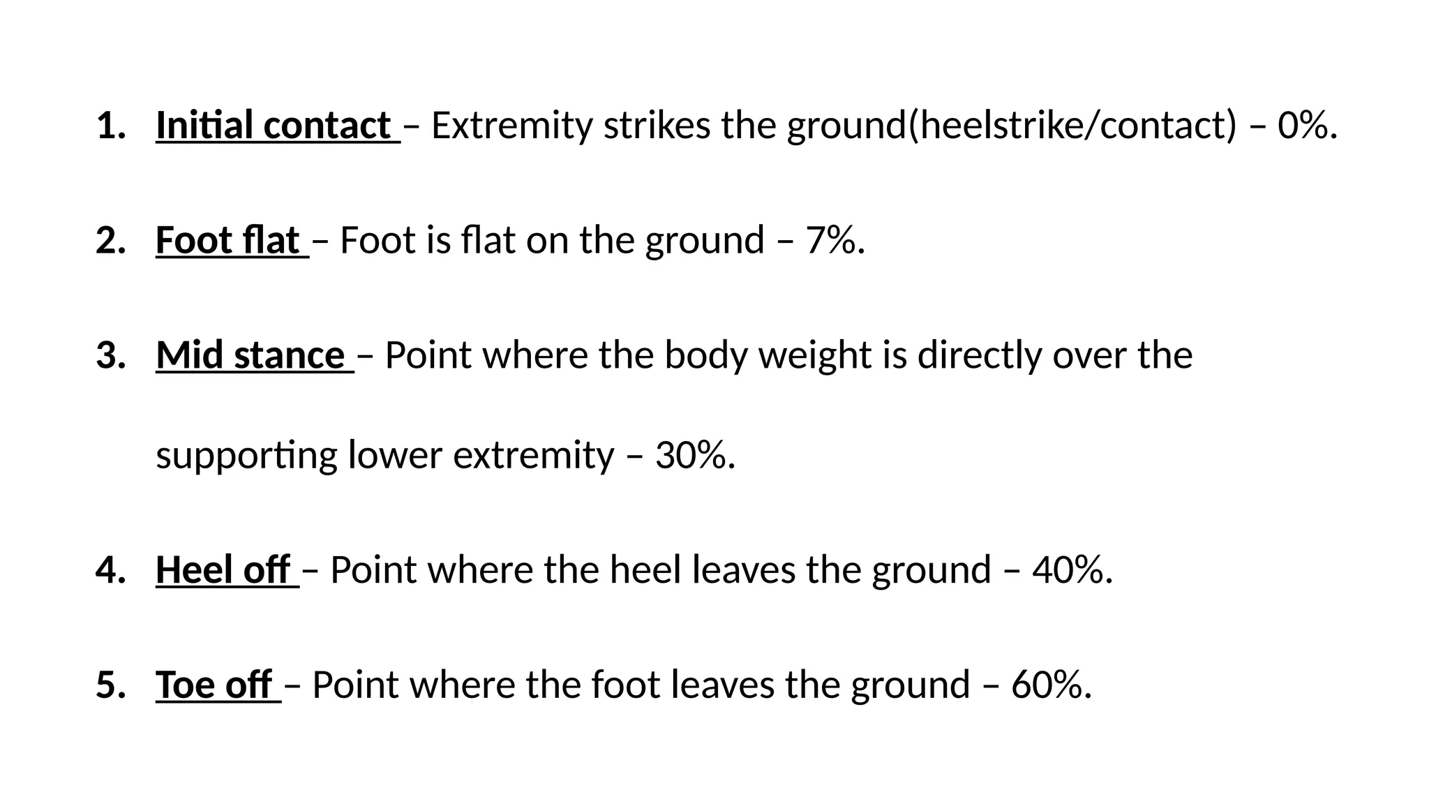 GAIT / GAIT CYCLE / PHASES OF GAIT / BIOMECHANICS | PPTX
