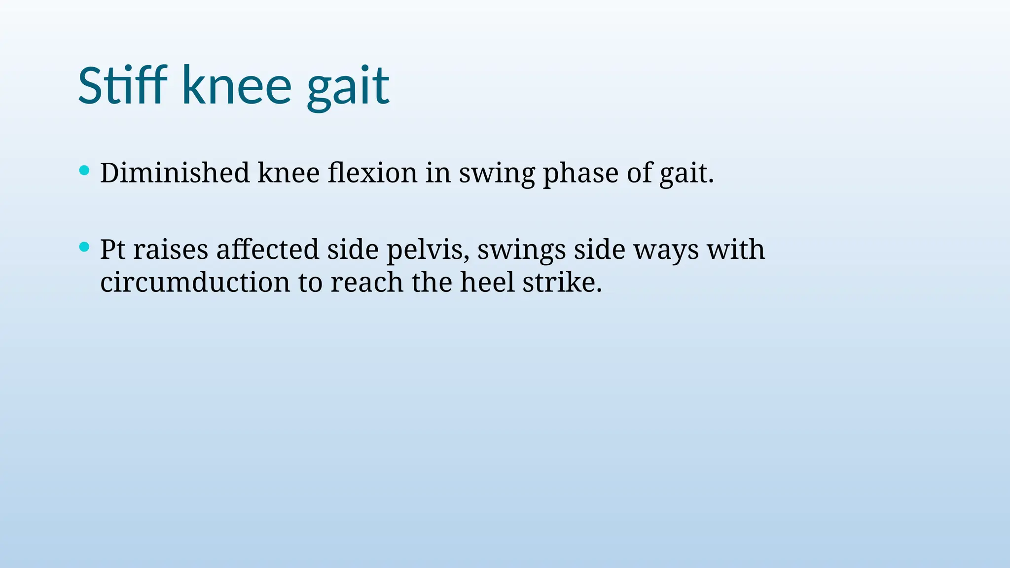 Gait ,gait cycle,phases of gait, different gait patterns. | PPTX
