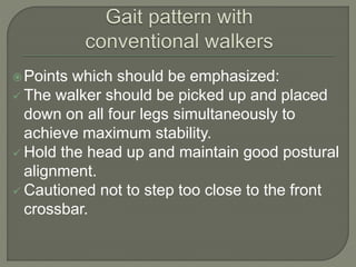 Gait_ Introduction, Analysis & Re-education Principles | PPTX
