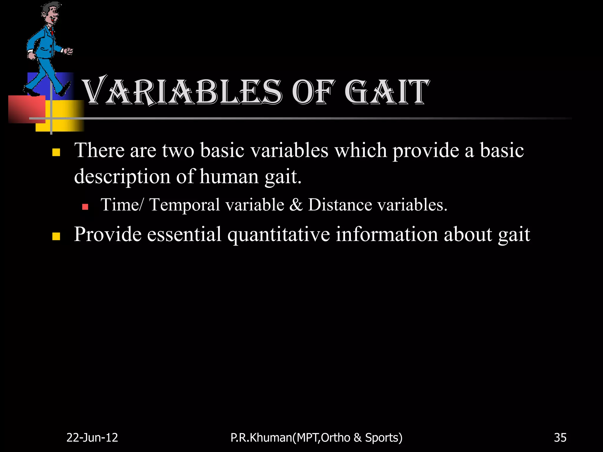 Gait normal & abnormal | PPTX