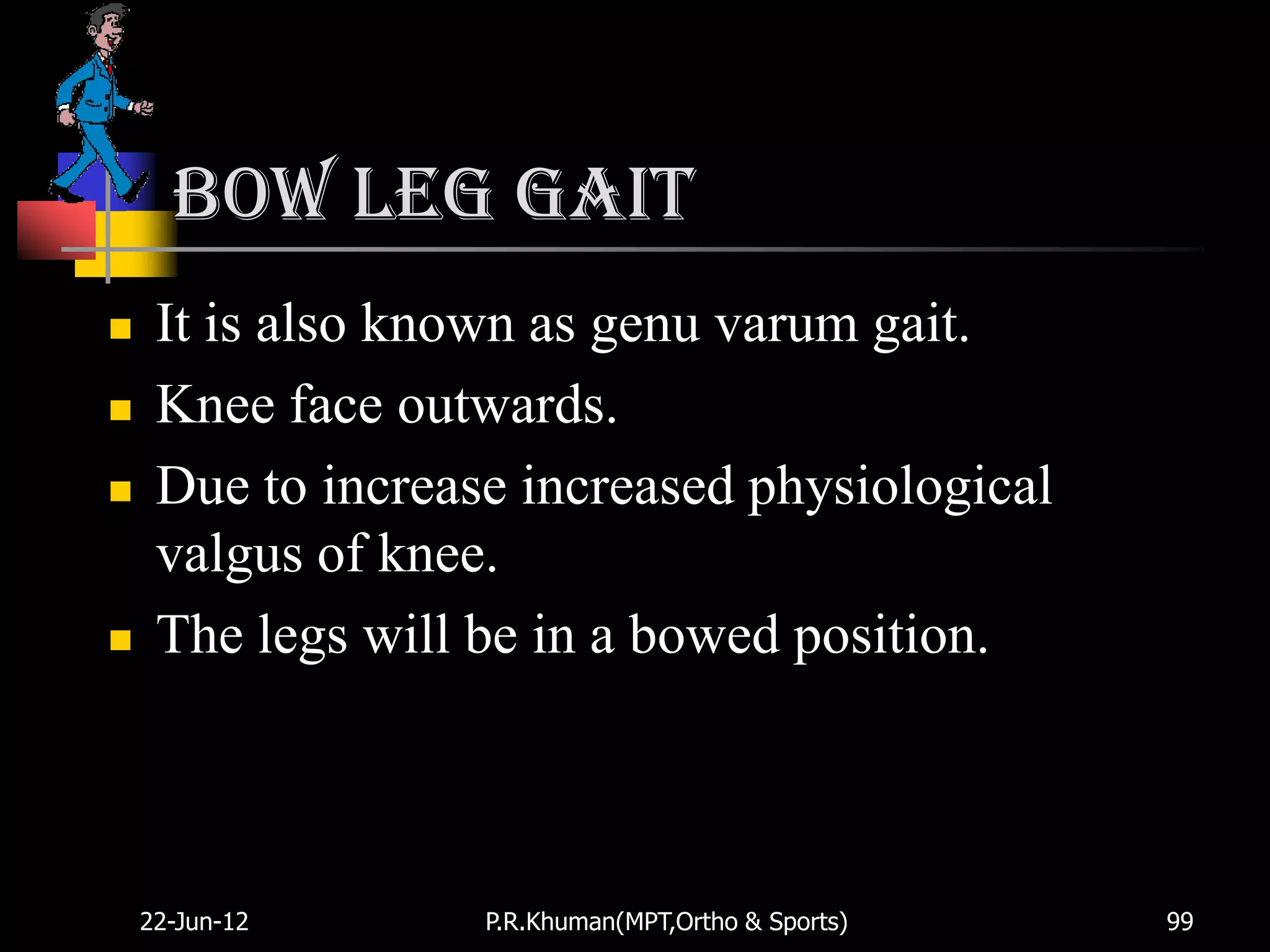 Gait normal & abnormal | PPTX