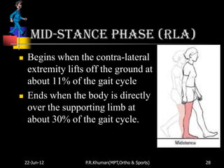 Gait normal & abnormal | PPTX