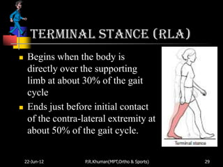 Gait normal & abnormal | PPTX