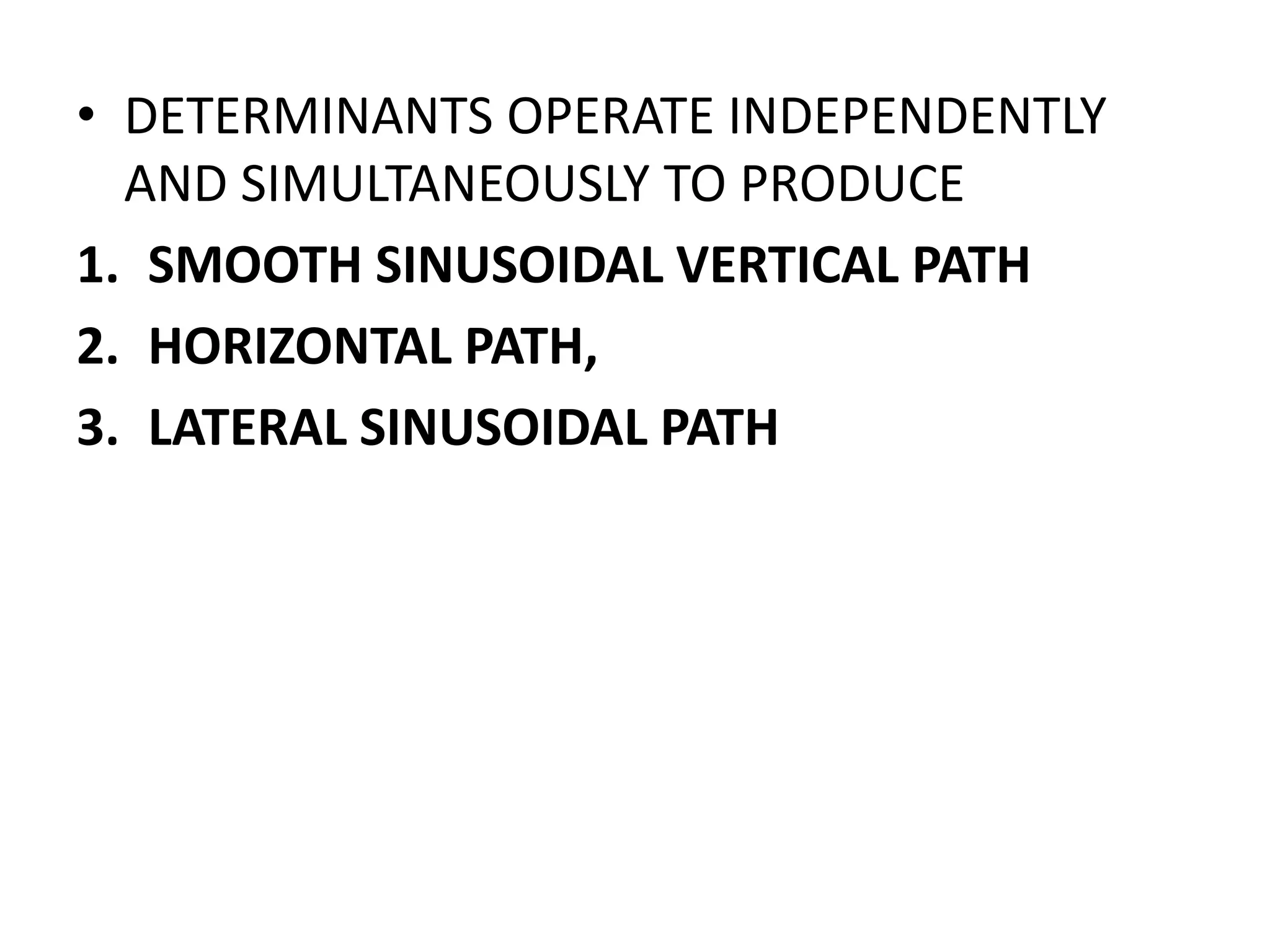 Gait parameters , determinants and assessment (2) | PPTX