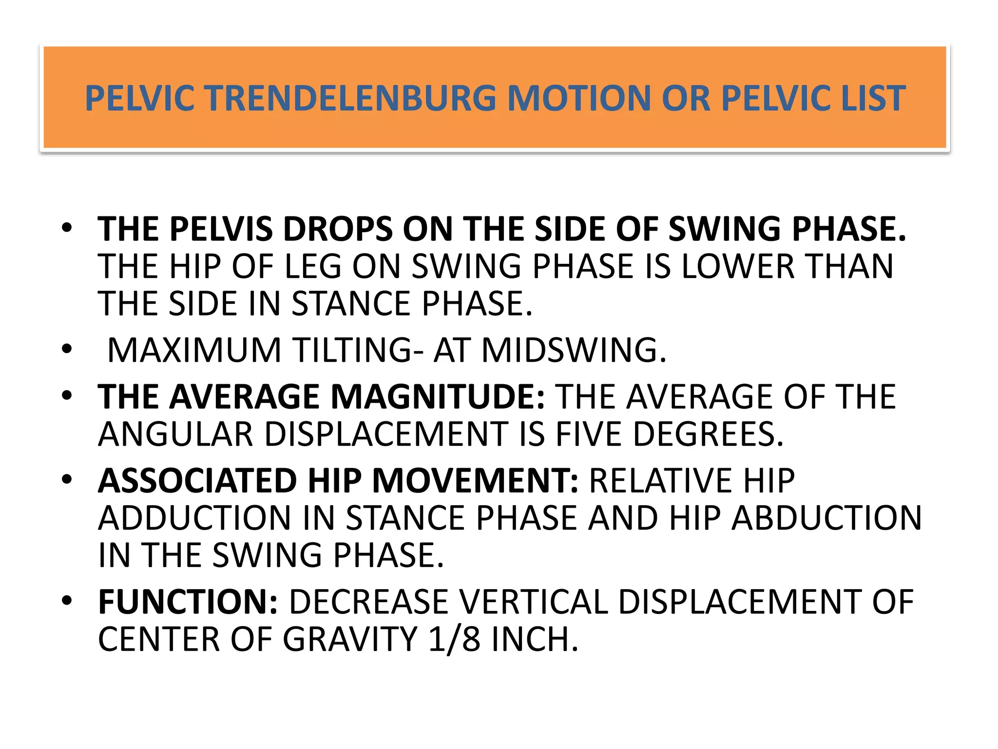 Gait parameters , determinants and assessment (2) | PPTX