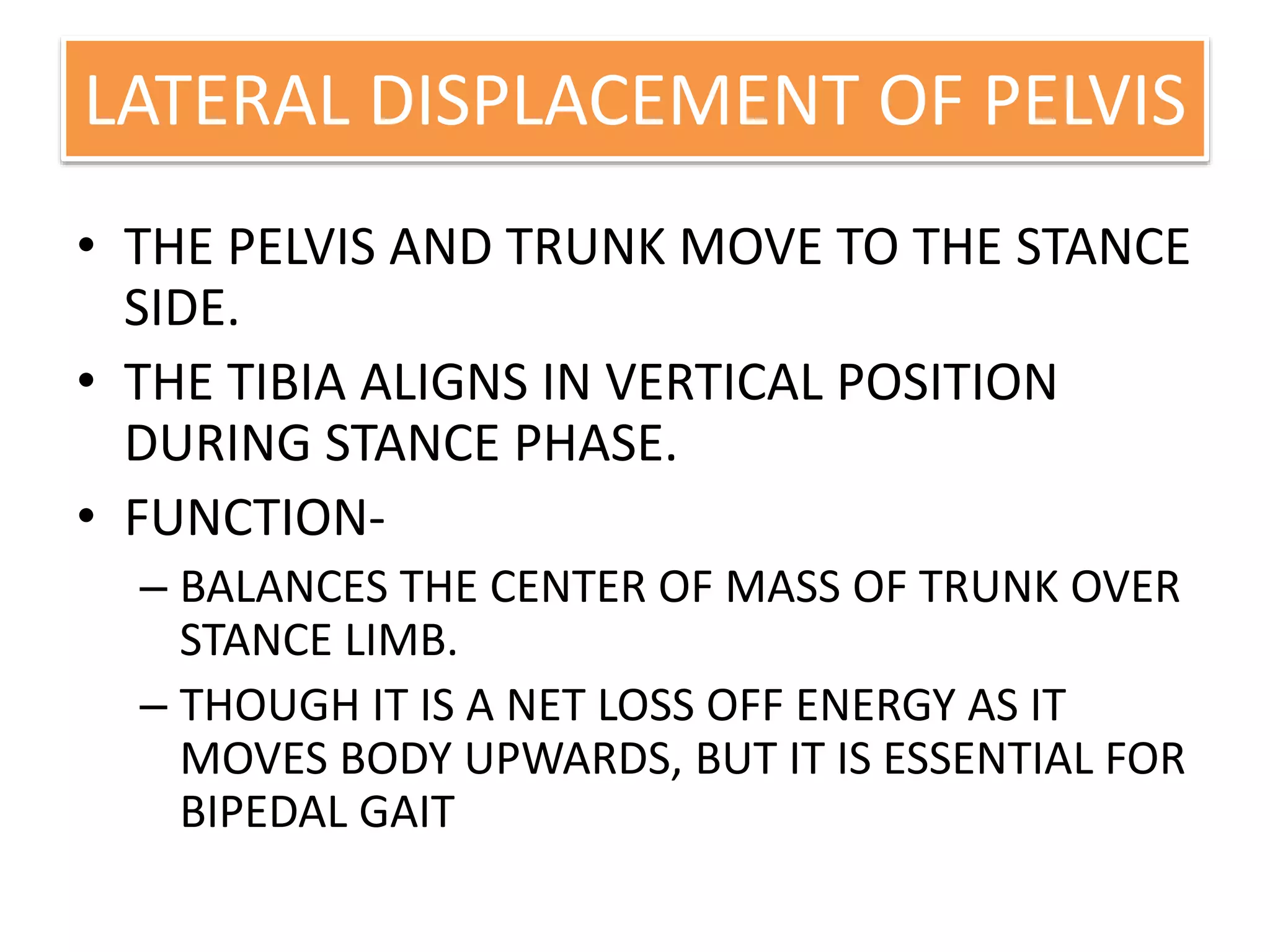 Gait parameters , determinants and assessment (2) | PPTX
