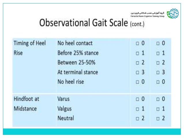 Modified Gait Abnormality Scale