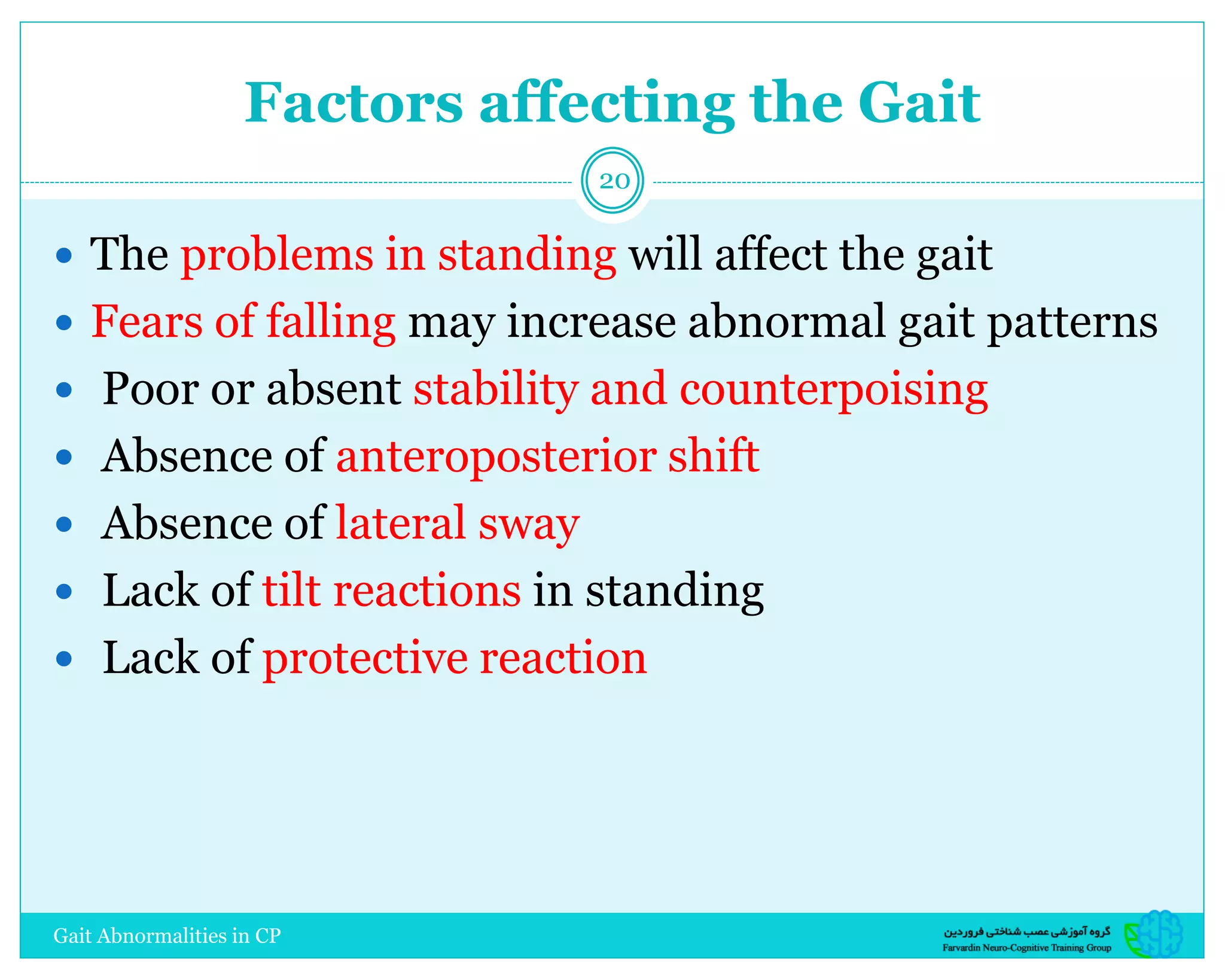 Gait abnormalities in children with cp final | PDF