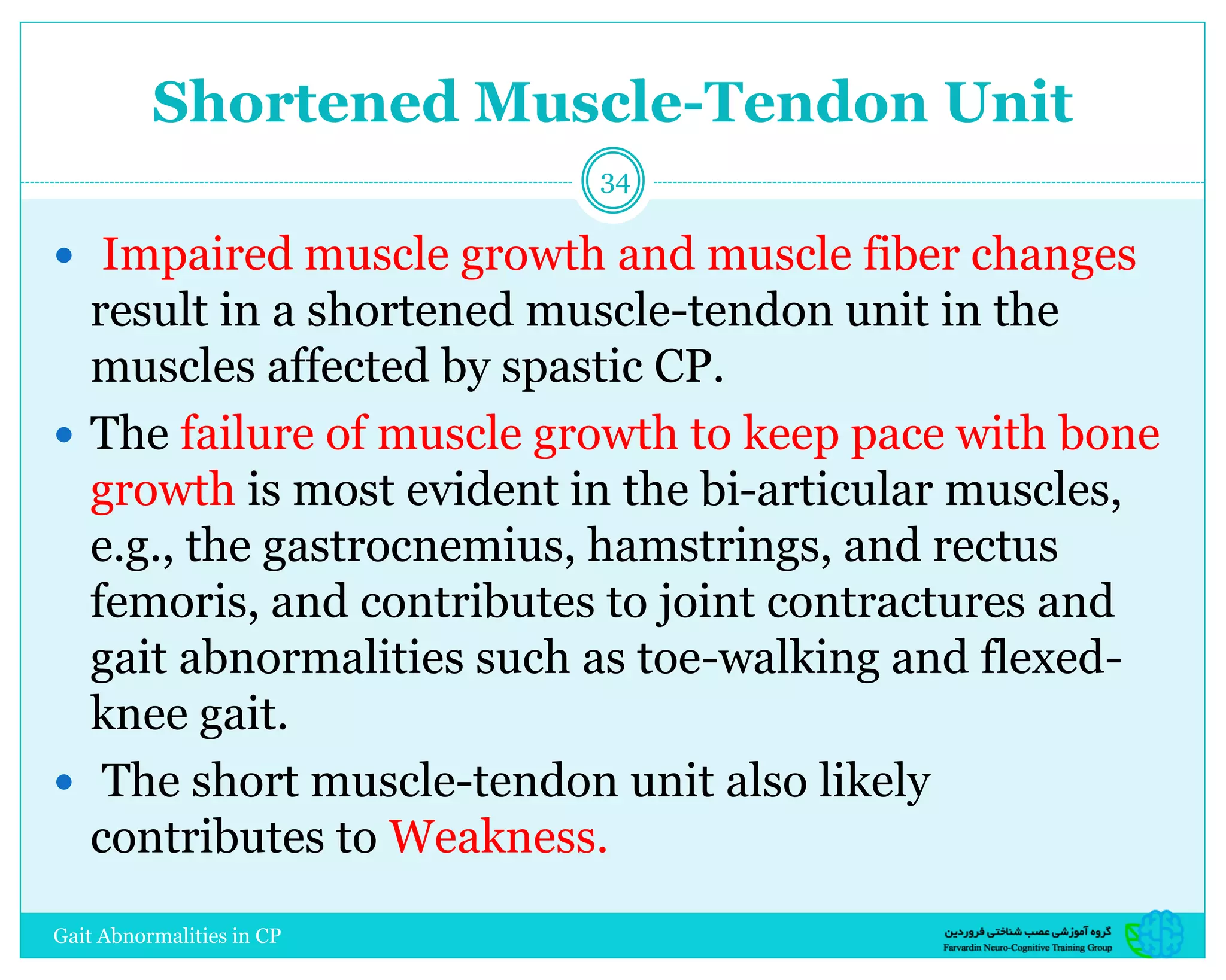 Gait abnormalities in children with cp final | PDF